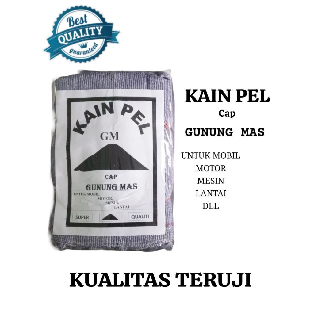 Jual kain pel cap GM (gunung mas) ukuran 28x50cm lap serbaguna bisa ...