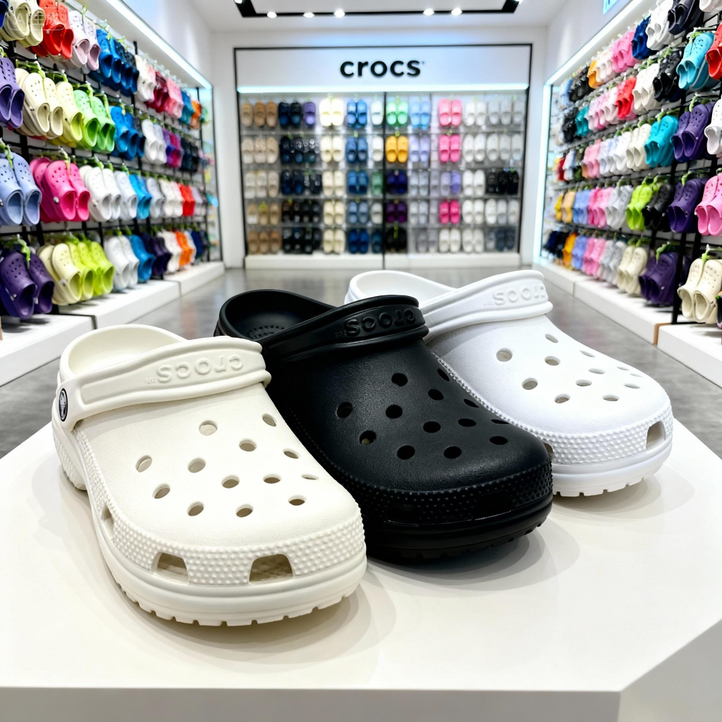 Jual Crocs Classic Clog Sandal Busa Unisex Ringan Empuk Anti Slip Cocok ...
