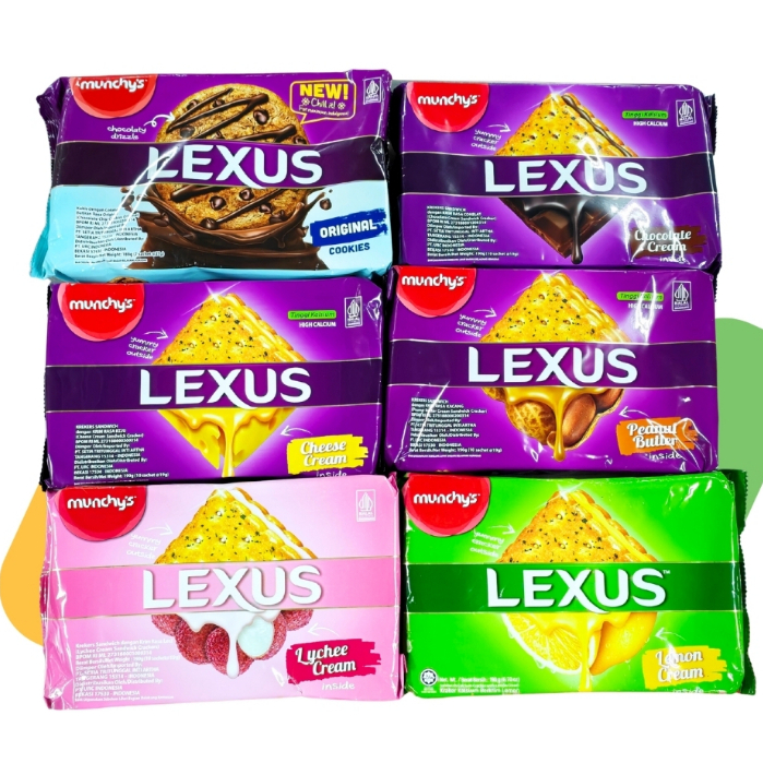 Jual MUNCHY'S LEXUS 190GR / BISKUIT LEXUS / LEXUS PEANUT BUTTER / LEXUS ...