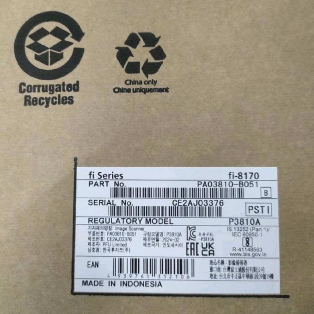 Jual Scanner TKDN Fujitsu RIcoh Fi-7180 | FUJITSU FI-7180 Scanner Desktop Adf +Lan Network A4 ...