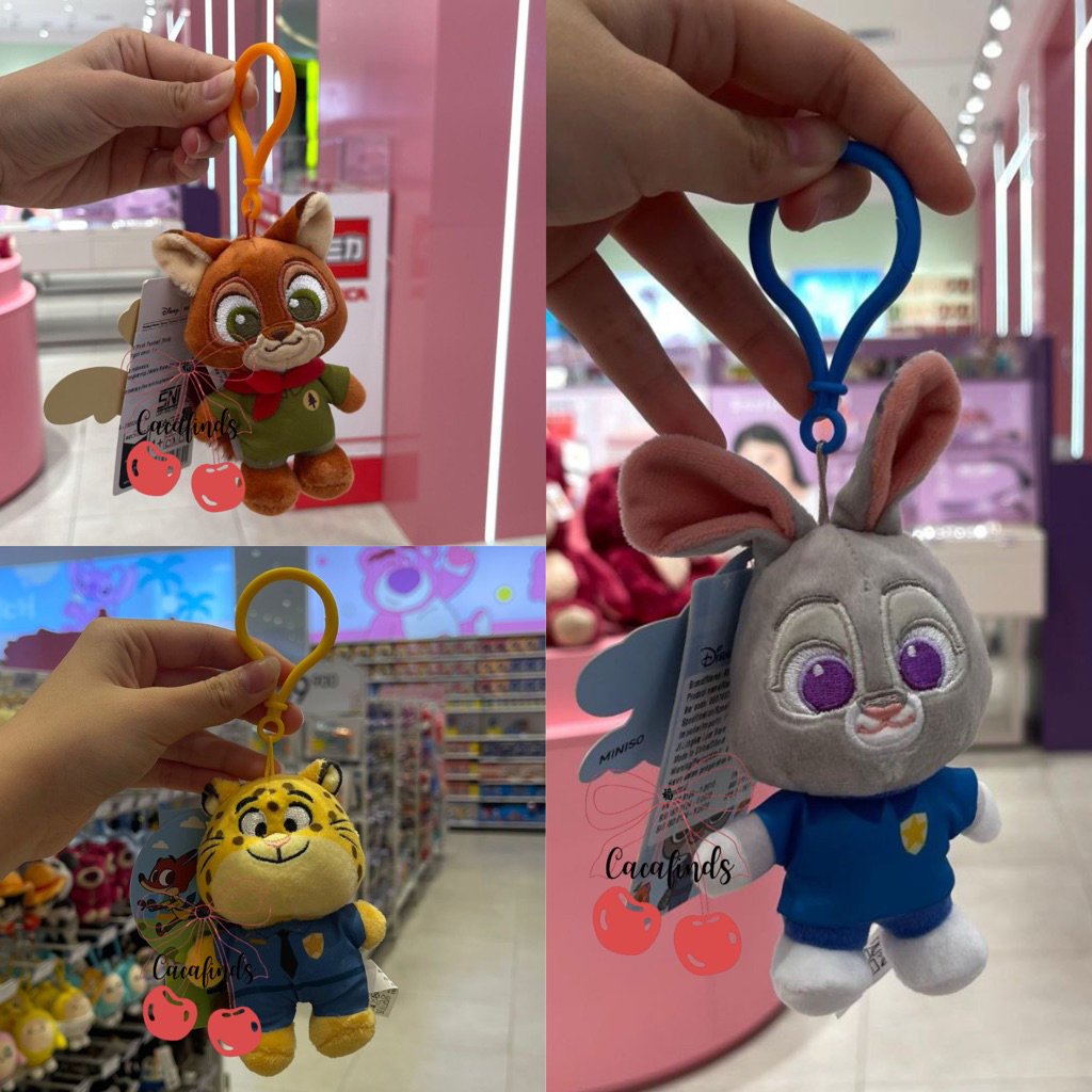 Jual MINISO x Disney‼️Bag Charm / Keychain Plush / Gantungan Kunci ...