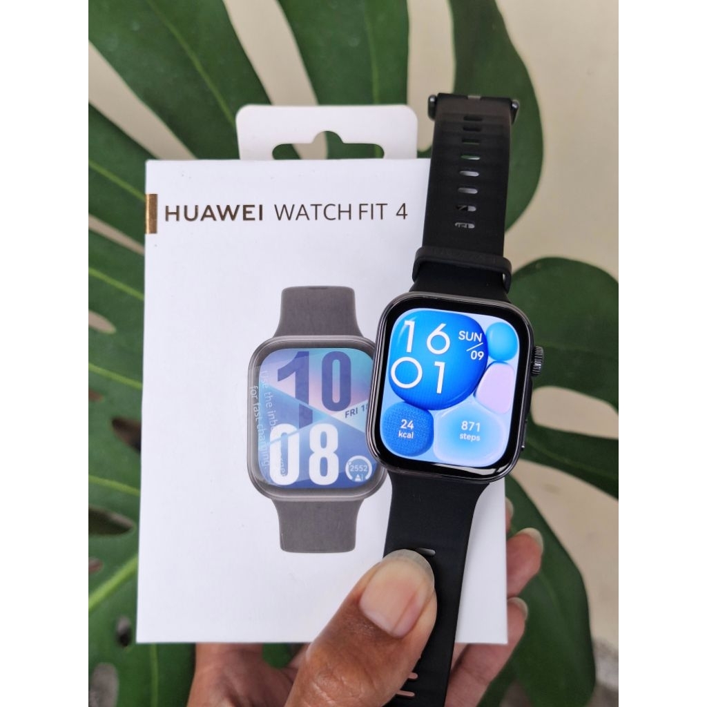 Jual Huawei Watch Fit 4 Fullset Hitam Mint Condition | Shopee Indonesia