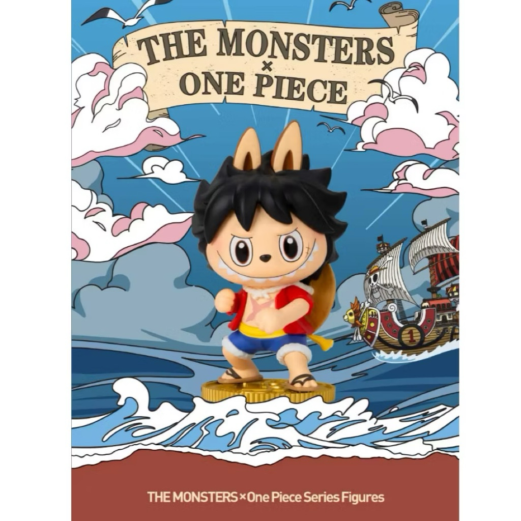 Jual [SALE] SELECTED MONKEY D LUFFY POP MART The Monster x One Piece ...