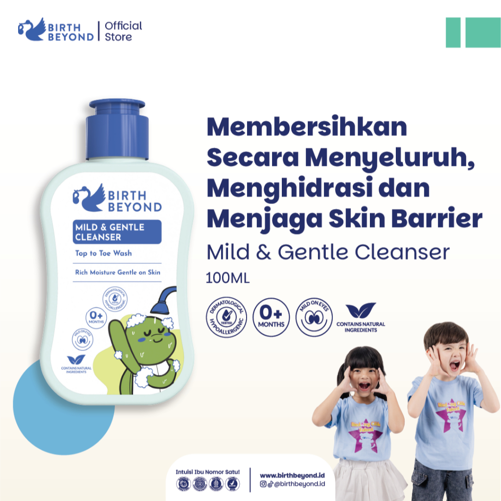 Jual Birth Beyond Mild and Gentle Cleanser (Top To Toe Wash) 100ml ...