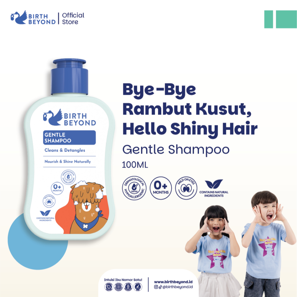 Jual Gentle Shampoo 100ml | Shampoo Bayi Anak untuk Kulit Kepala ...