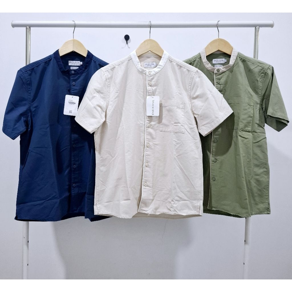 Jual EXECUTIVE BAJU KOKO PRIA LENGAN PENDEK ORIGINAL STORE | Shopee ...