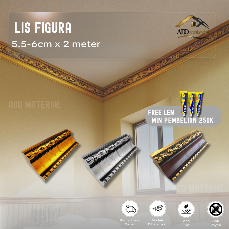 Jual Lis Plafon PVC Terlengkap & Harga Terbaru April 2026 | Shopee ...