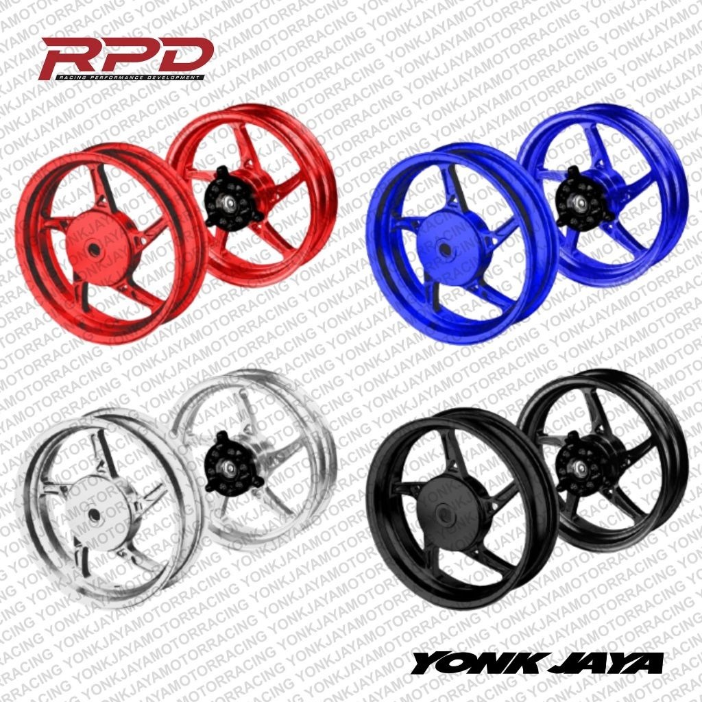 Jual VELG RPD CNC CASTING WHEELS SET MONZA AEROX | Shopee Indonesia