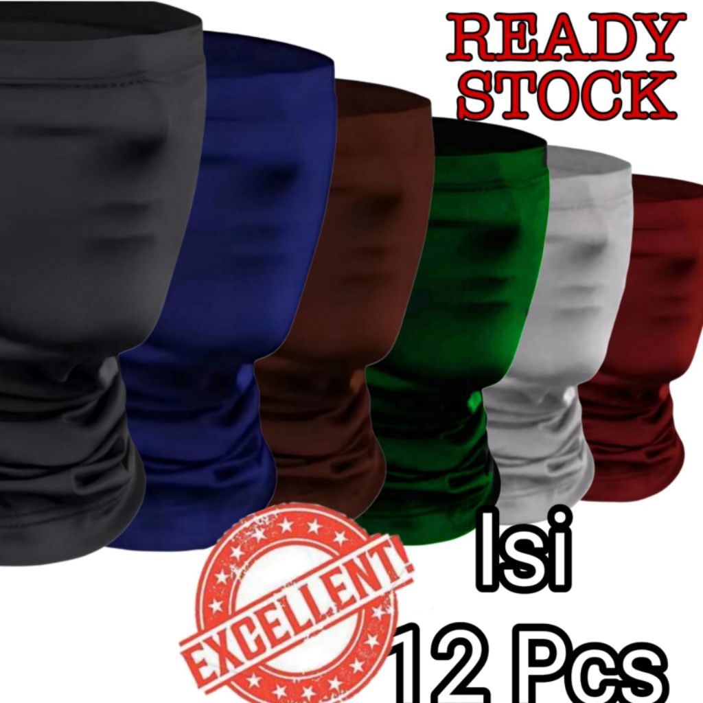 Jual Buff Masker Isi 12 Pcs (Kemasan Per Pcs) | Shopee Indonesia