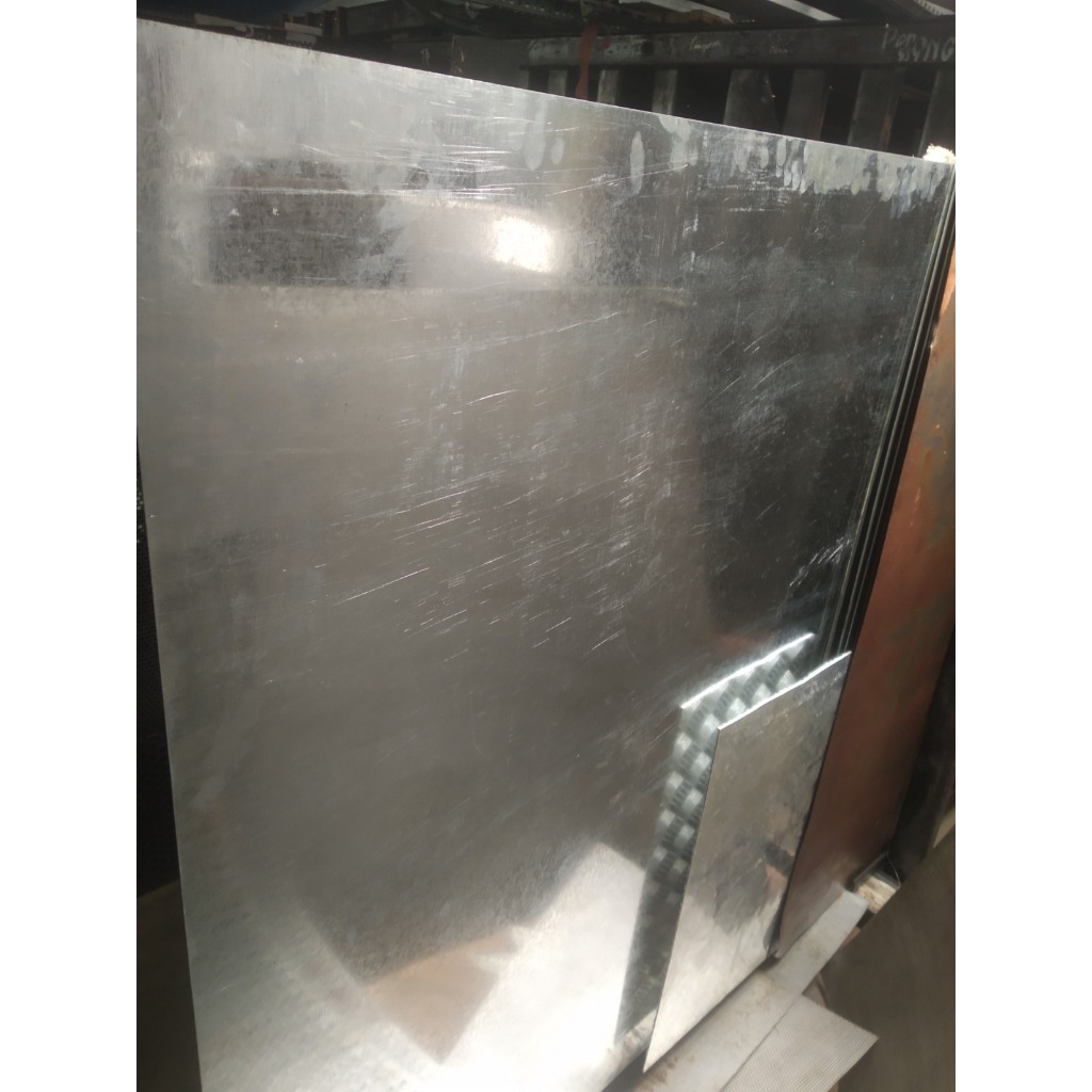 Jual Plat Polos Galvanis 120x240 tebal mulai 0,7 mm, 0,8 mm, 1 mm, 1,2 ...