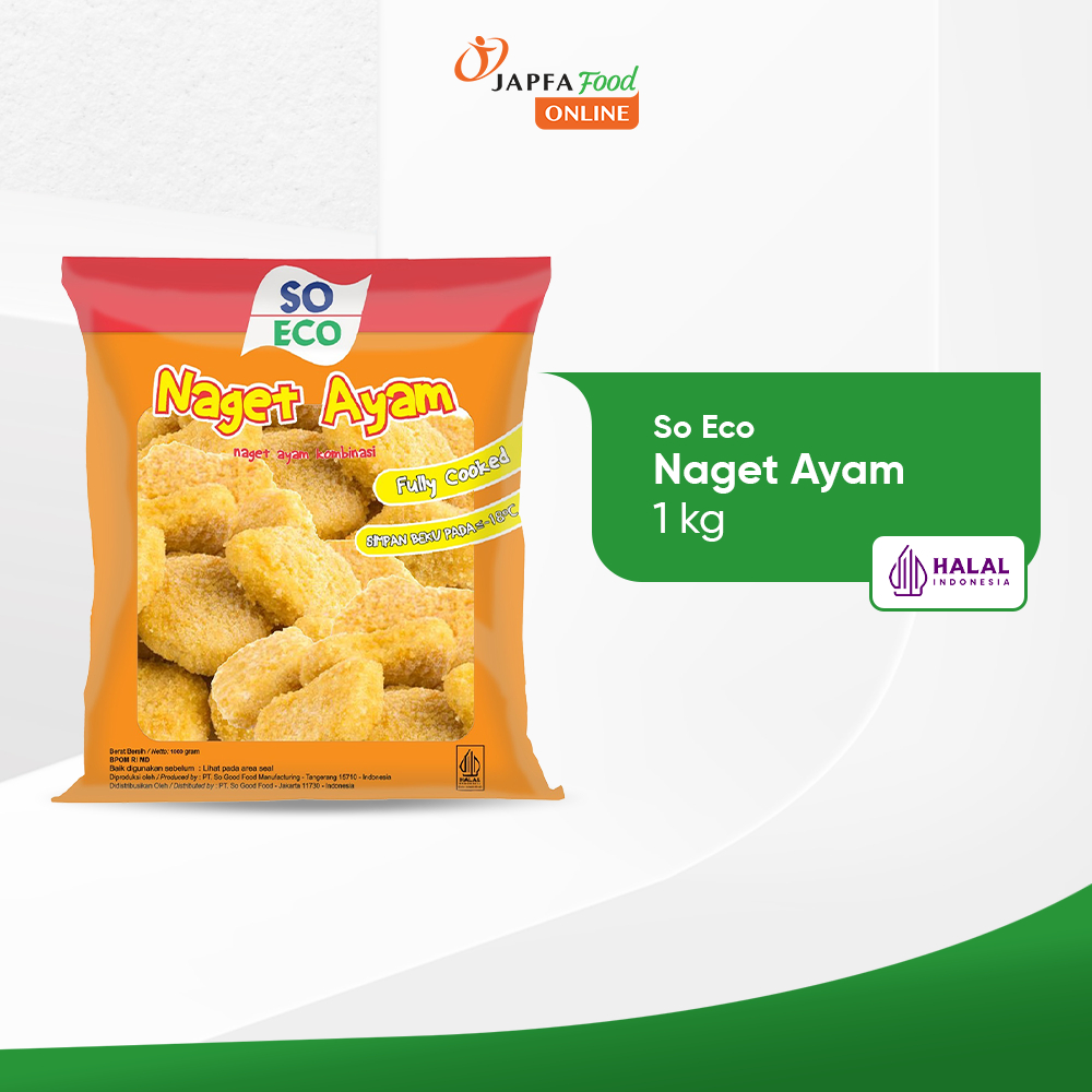 Jual So Eco Naget Ayam / Chicken Nugget 1kg | Shopee Indonesia