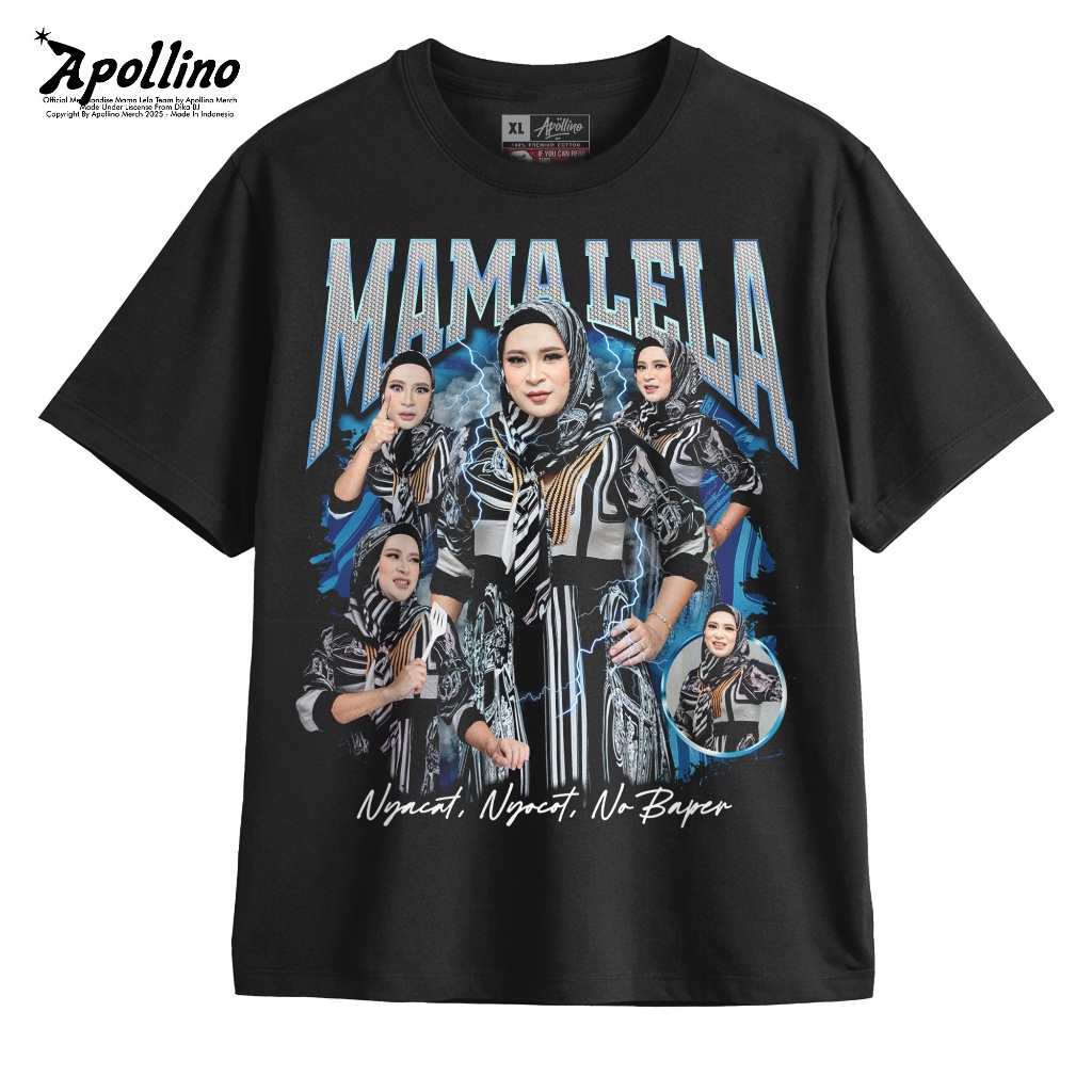 Jual MAMA LELA SHOW OFF OFFICIAL MERCHANDISE TSHIRT SAHABAT BACOD KAOS ...