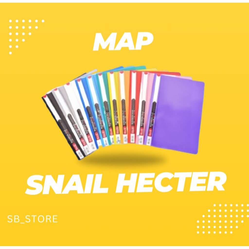Jual 1 Lusin (12 PCS) Map Snail Hecter / Map Busines File / Map Bisnis ...