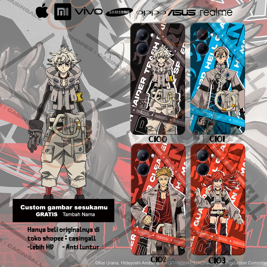 Jual Case casing gachiakuta rudo suberec enjin zanka nijiku riyo reaper ...