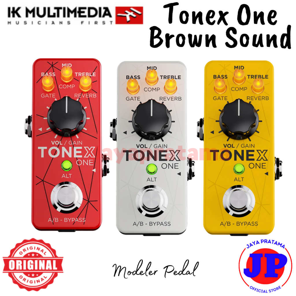 Jual IK Multimedia Tonex One Brown Sound Limited-Edition Guitar Pedal ...