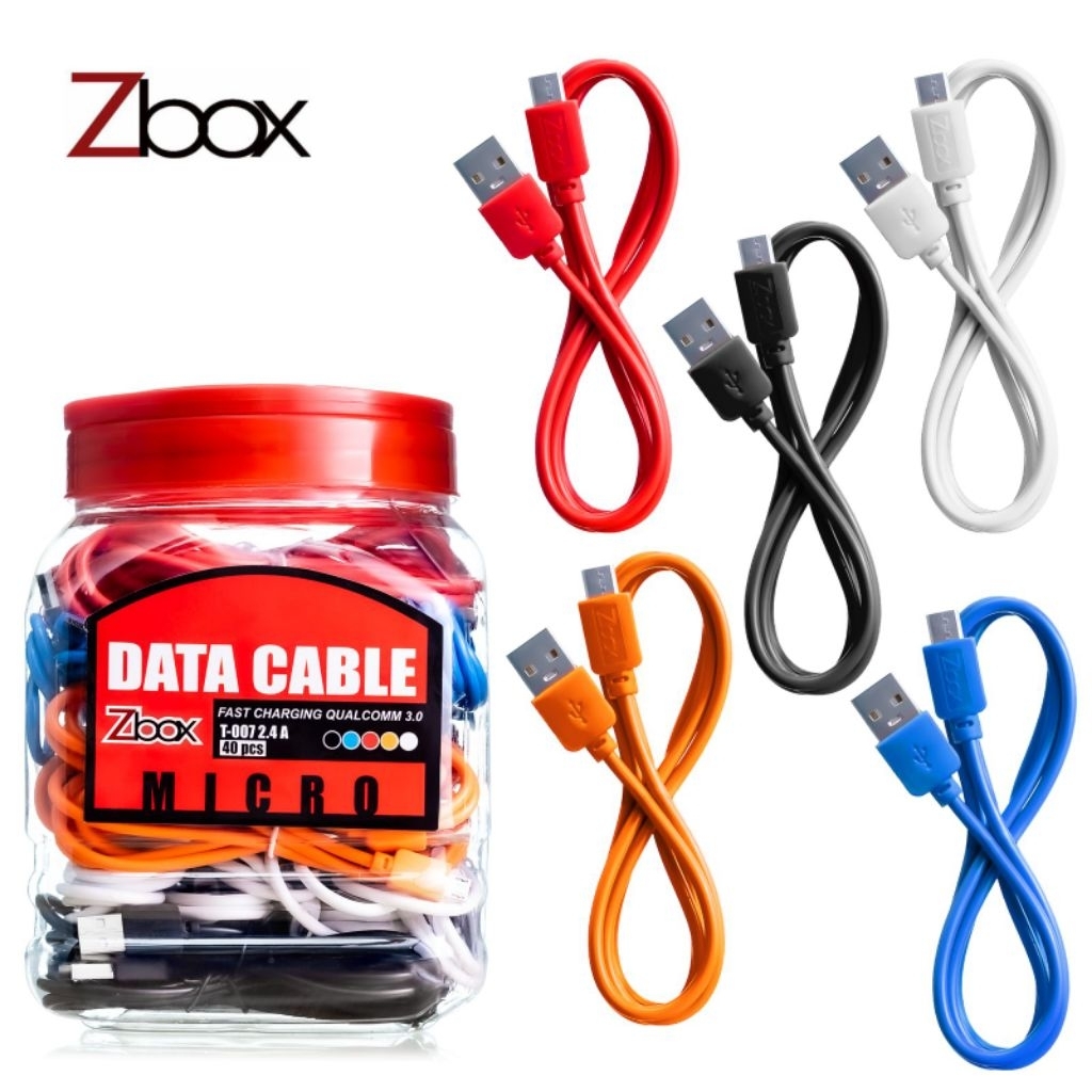 Jual KABEL TOPLES ZBOX T007 MICRO | TYPE C 40PCS | Shopee Indonesia