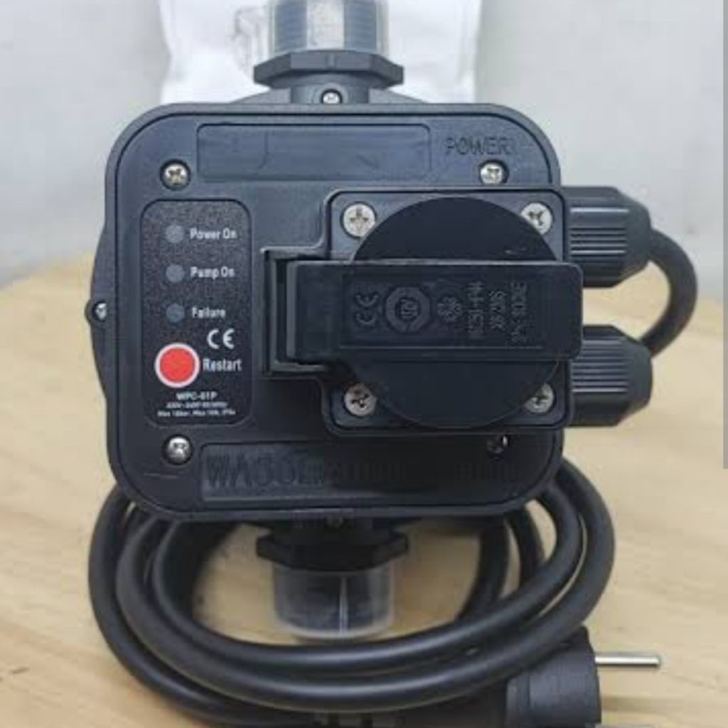 Jual Otomatis Pompa Digital Wasser WPC-01P dengan Soket & Kabel Colokan ...