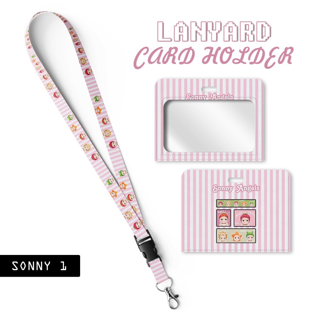 Jual [LANYARD ID CARD] One set Lanyard Id Card Landscape horizontal ...
