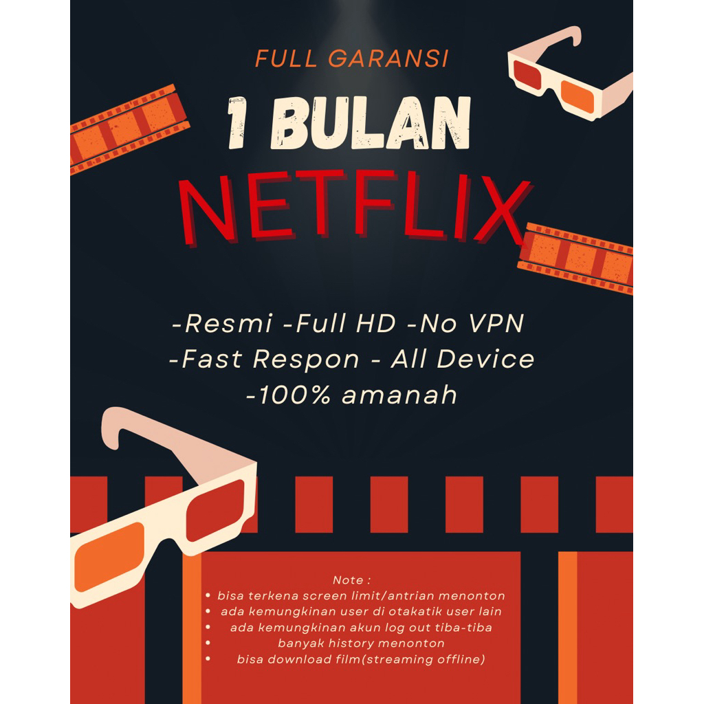 Jual Paket Netflix Terlengkap & Harga Terbaru April 2026 | Shopee Indonesia