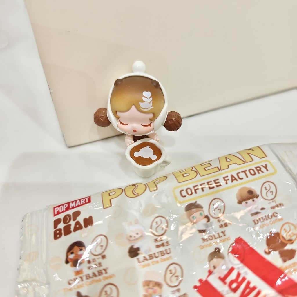 Jual Original Popmart popbean coffee factory secret(skullpanda ...