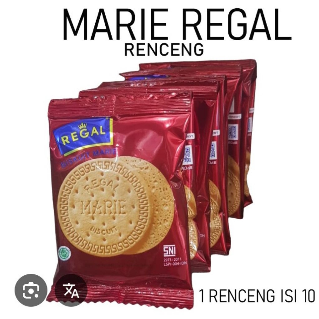 Jual ROTI REGAL MARIE (1 RENCENG) | Shopee Indonesia