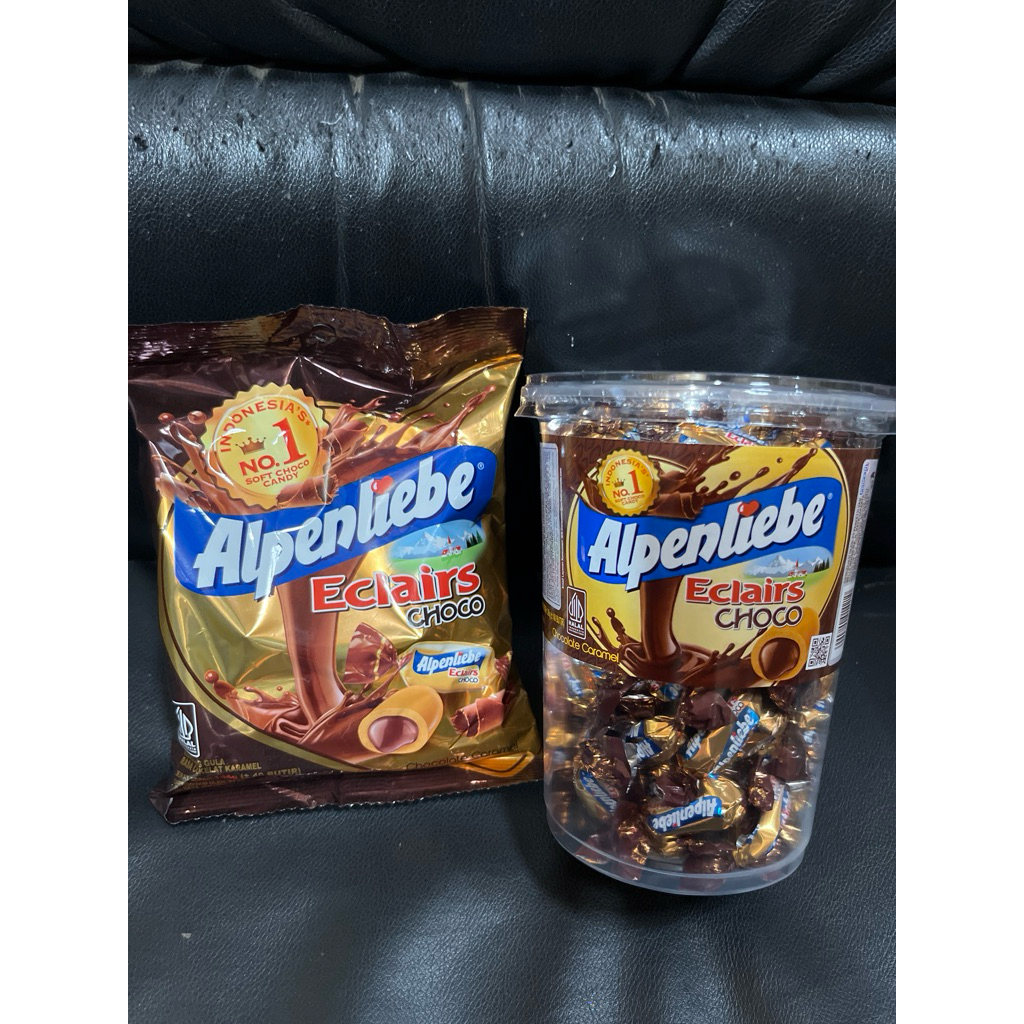 Jual Alpenliebe Eclair Choco Toples Isi 125 Pcs | Shopee Indonesia