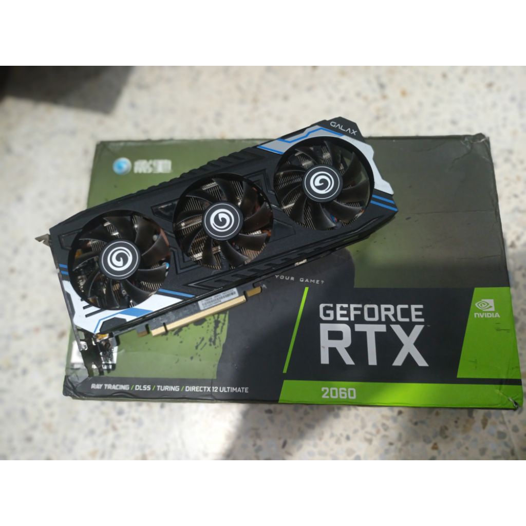 Jual galax rtx 2060 12gb triple fan | Shopee Indonesia