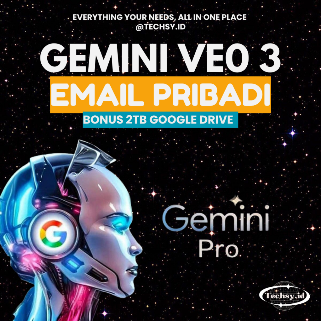 Jual Gemini AI PRO Veo 3 Gemini 2.5 Pro Untuk generate text to video Bonus Tutorial dan Prompt ...