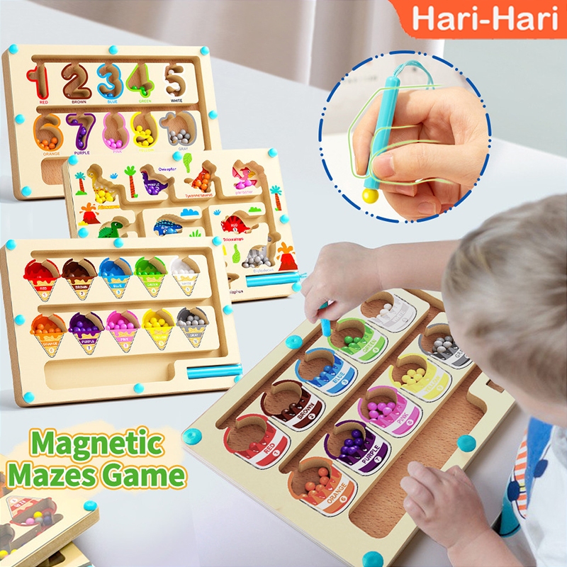 Jual Color Classification Maze-Mainan Edukasi Papan Magnetik Berhitung ...