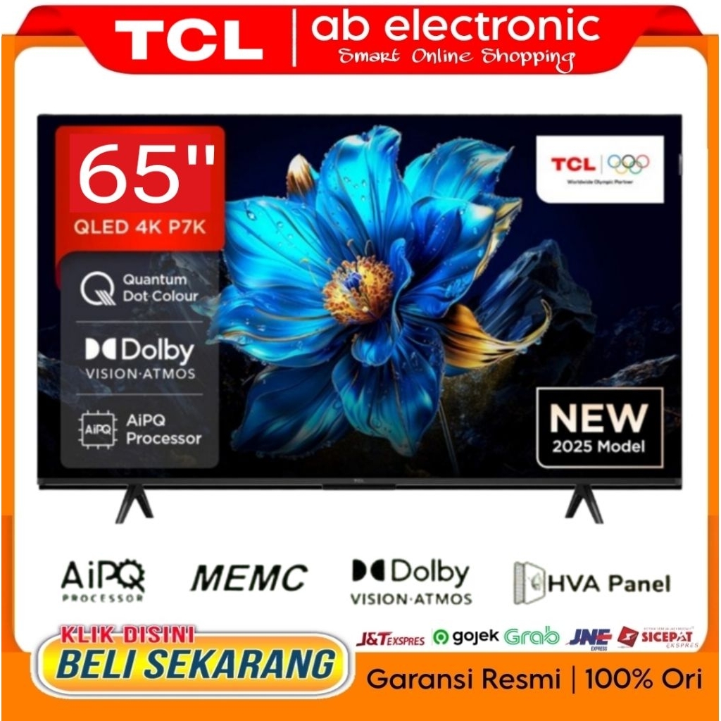 Jual TCL 65P7K QLED UHD 4K Smart Google Digital HDR TV Dolby Vision/Atmos DTS Virtual:X HVA ...