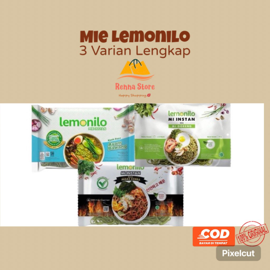 Jual LEMONILO Mie Goreng (1dus isi 20pcs) Ayam Bawang Pedas Korea Mie ...