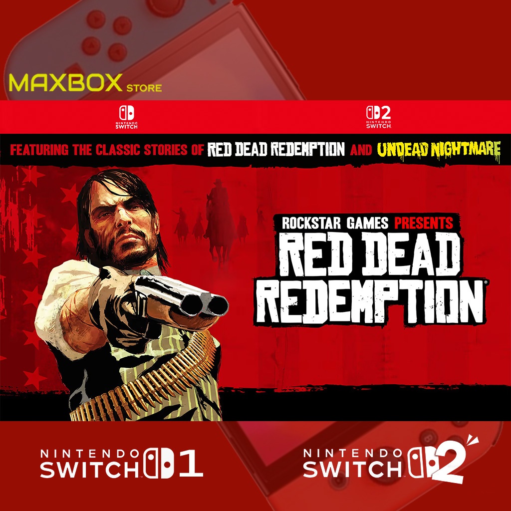 Jual Red Dead Redemption Nintendo Switch 1 & Nintendo Switch 2 Original ...