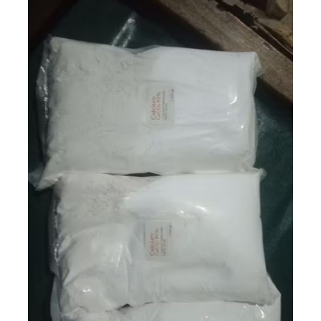 Jual CALCIUM CARBONAT mesh 5000 CaCO3 1KG | Shopee Indonesia
