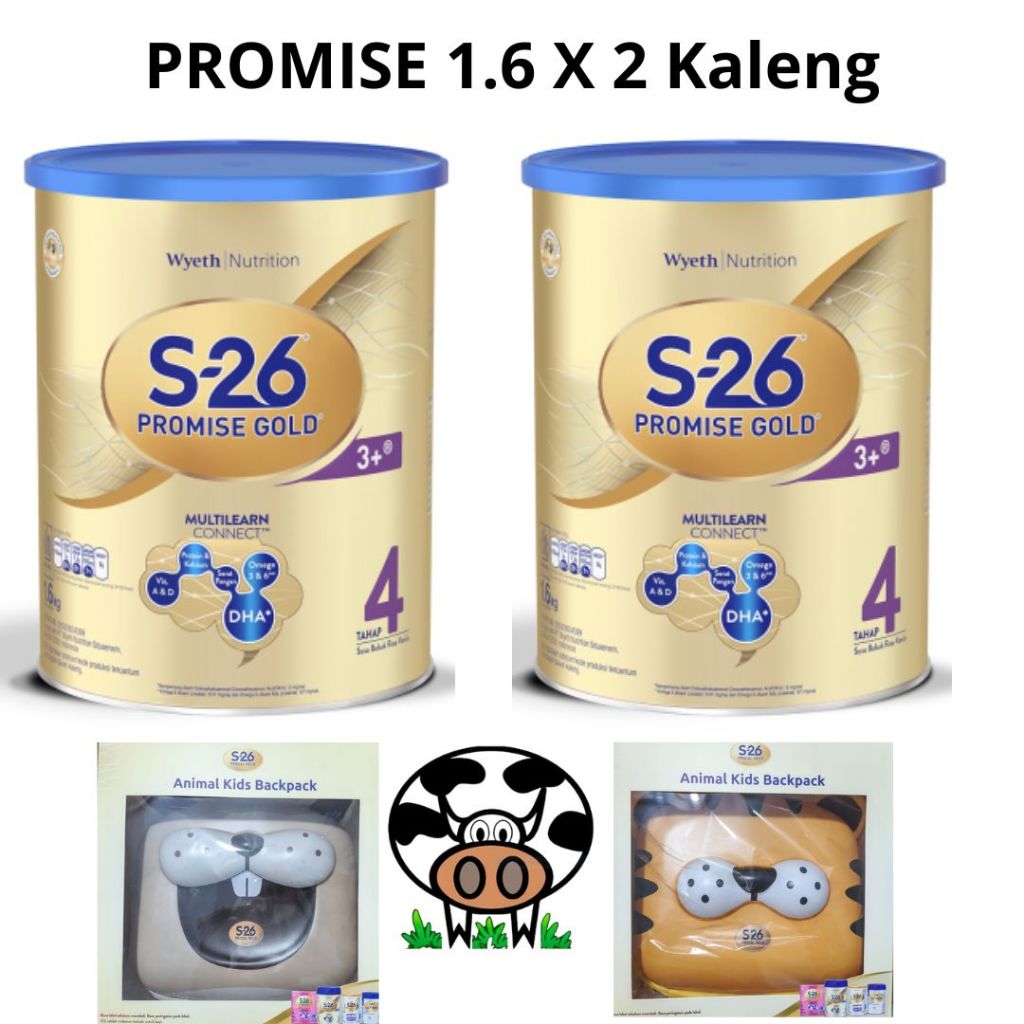 Jual S26 PROMISE Gold 1600 gr (Usia 3-12 Tahun) 1 Kaleng / 2 Kaleng ...