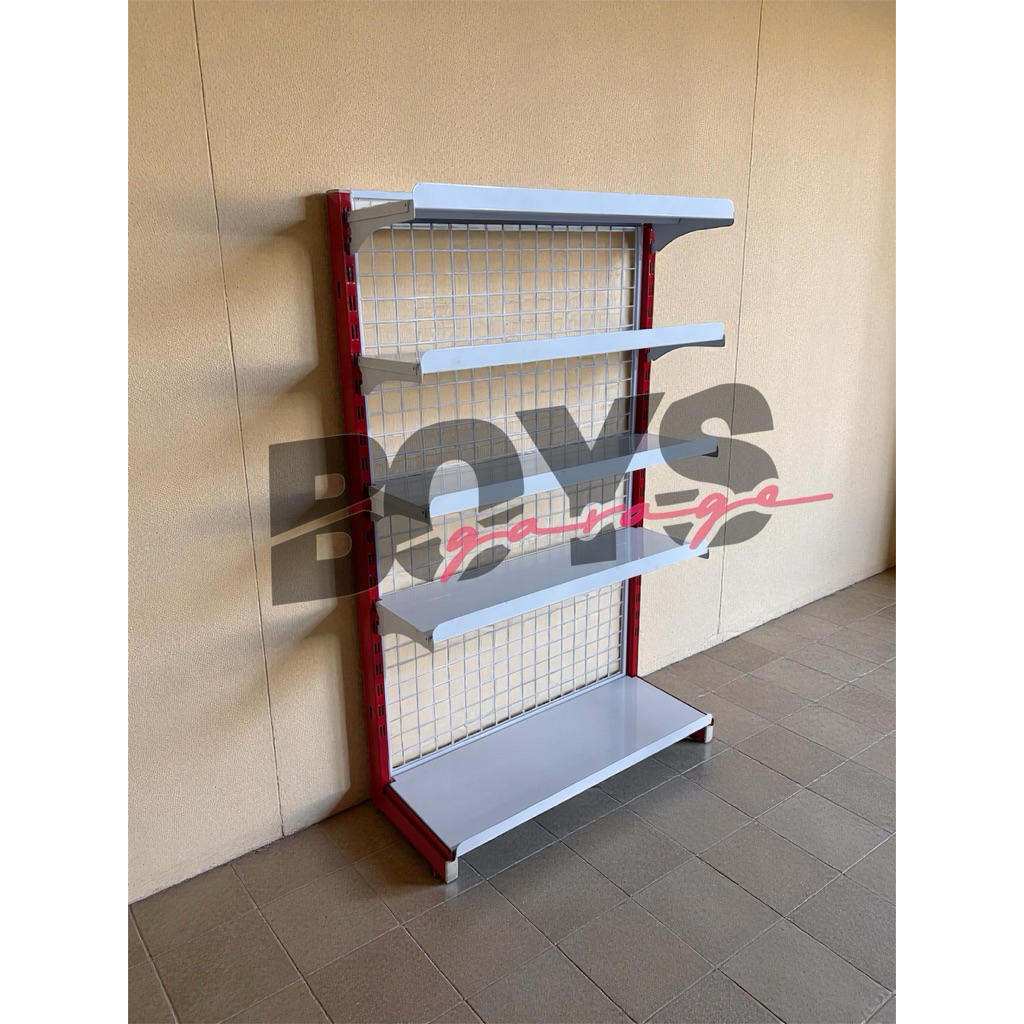 Jual Rak Gondola Minimarket Single 5 Susun T. 150 & T.120 Rak Single ...