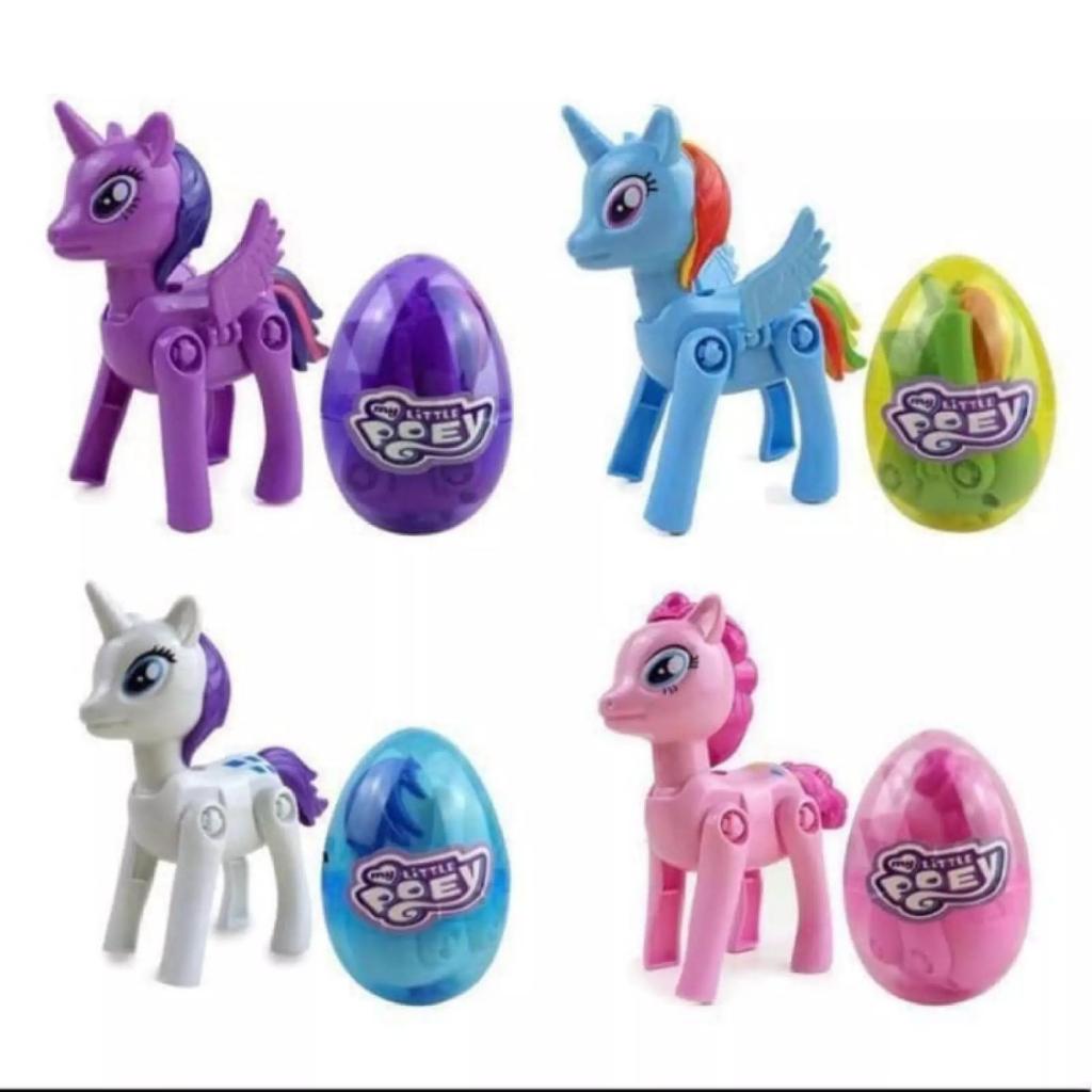 Jual My Little Pony Deformed Eggs - Mainan Anak Telur Unicorn Little ...