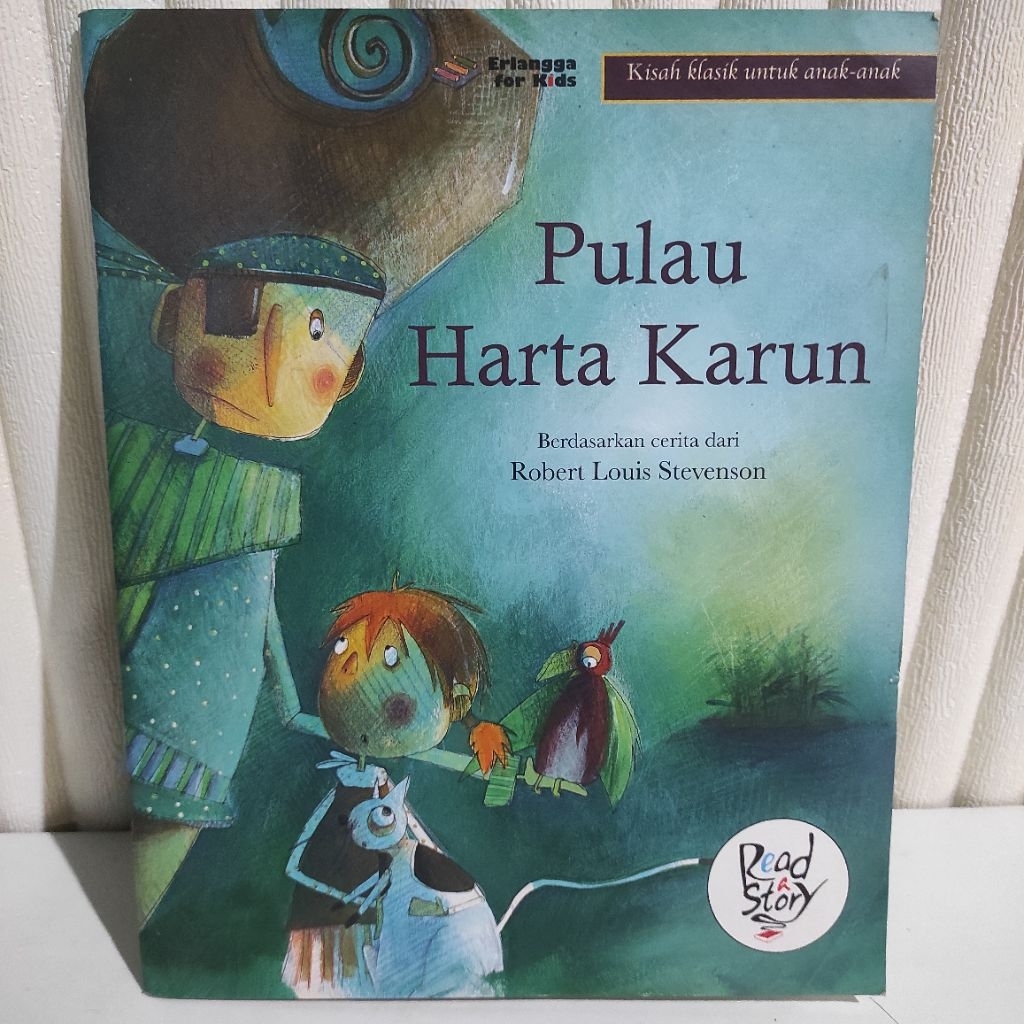 Jual kisah klasik untuk anak anak • pulau harta Karun • Erlangga for ...