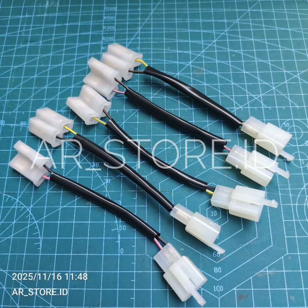 Jual KONEKTOR SOCKET FLASHER SEIN + DIODA ANTI ERROR AEROX XMAX ADV PCX ...