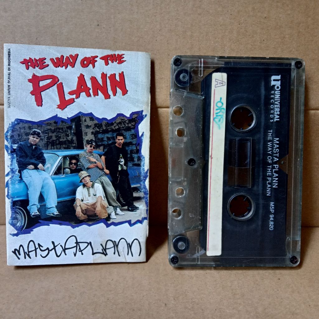 Jual Kaset Pita Mastaplann - The Way Of The Plann (Cover ada selotip ...