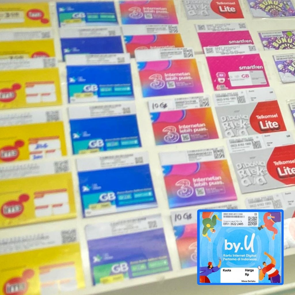 Jual Paket Kartu By U Terlengkap & Harga Terbaru Juni 2026 | Shopee ...