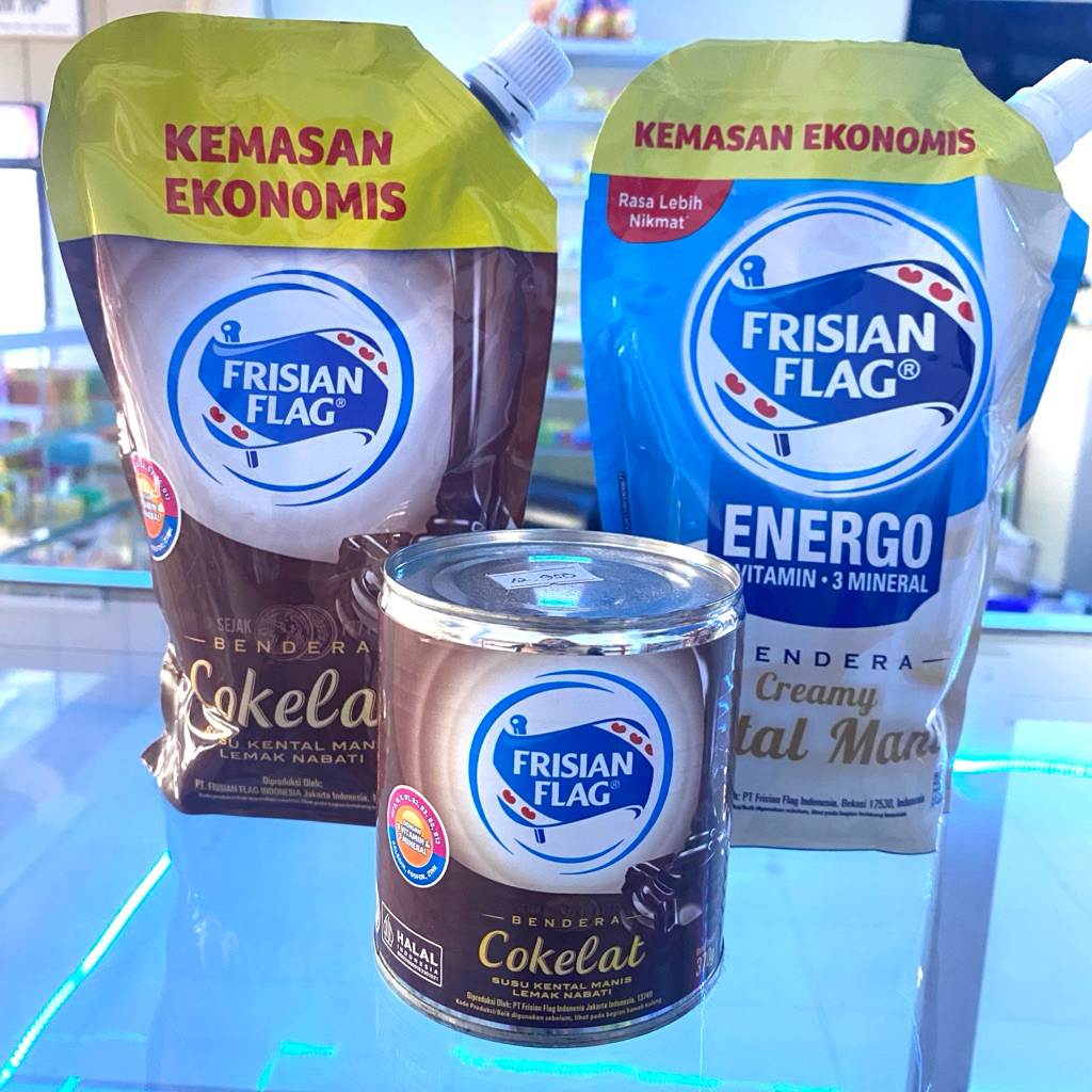 Jual SUSU FRISIAN FLAG PUTIH, COKLAT REFIL & KALENG | Shopee Indonesia