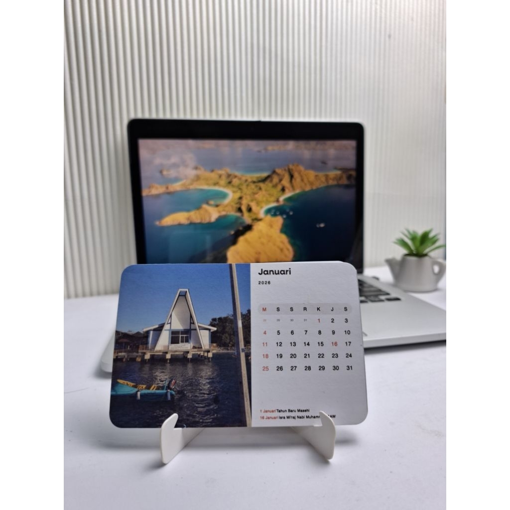Jual Kalender Meja Mini 2026 Custom Foto dan Event Tebal | Shopee Indonesia