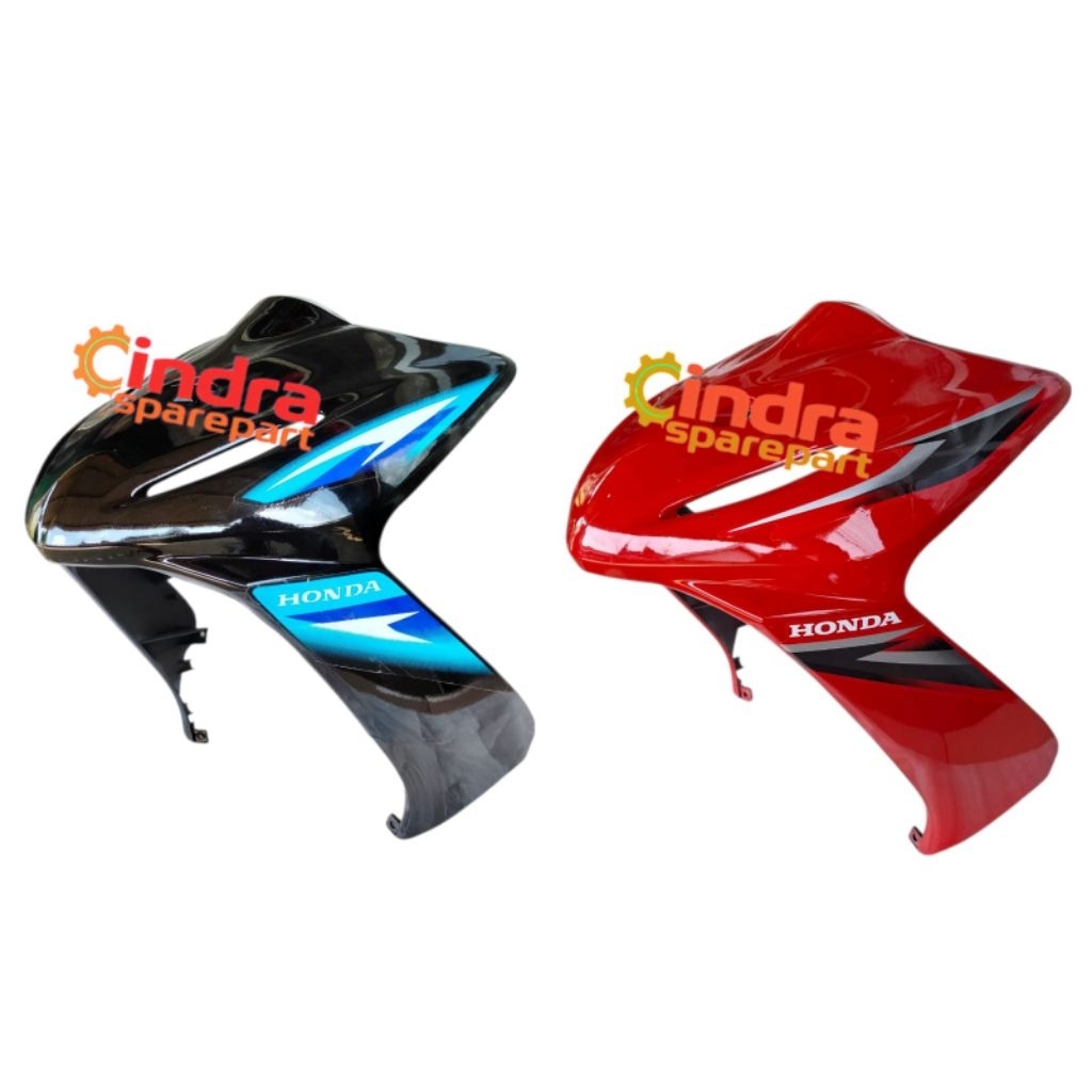 Jual Cover Body Depan Revo Absolute Warna Merah Hitam Plus Stiker ...