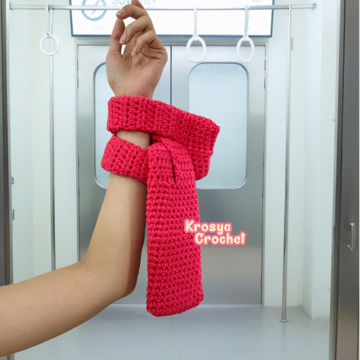 Jual iPhone Pocket PLUNG Pouch Krosya Crochet Tas HP by Janine ...