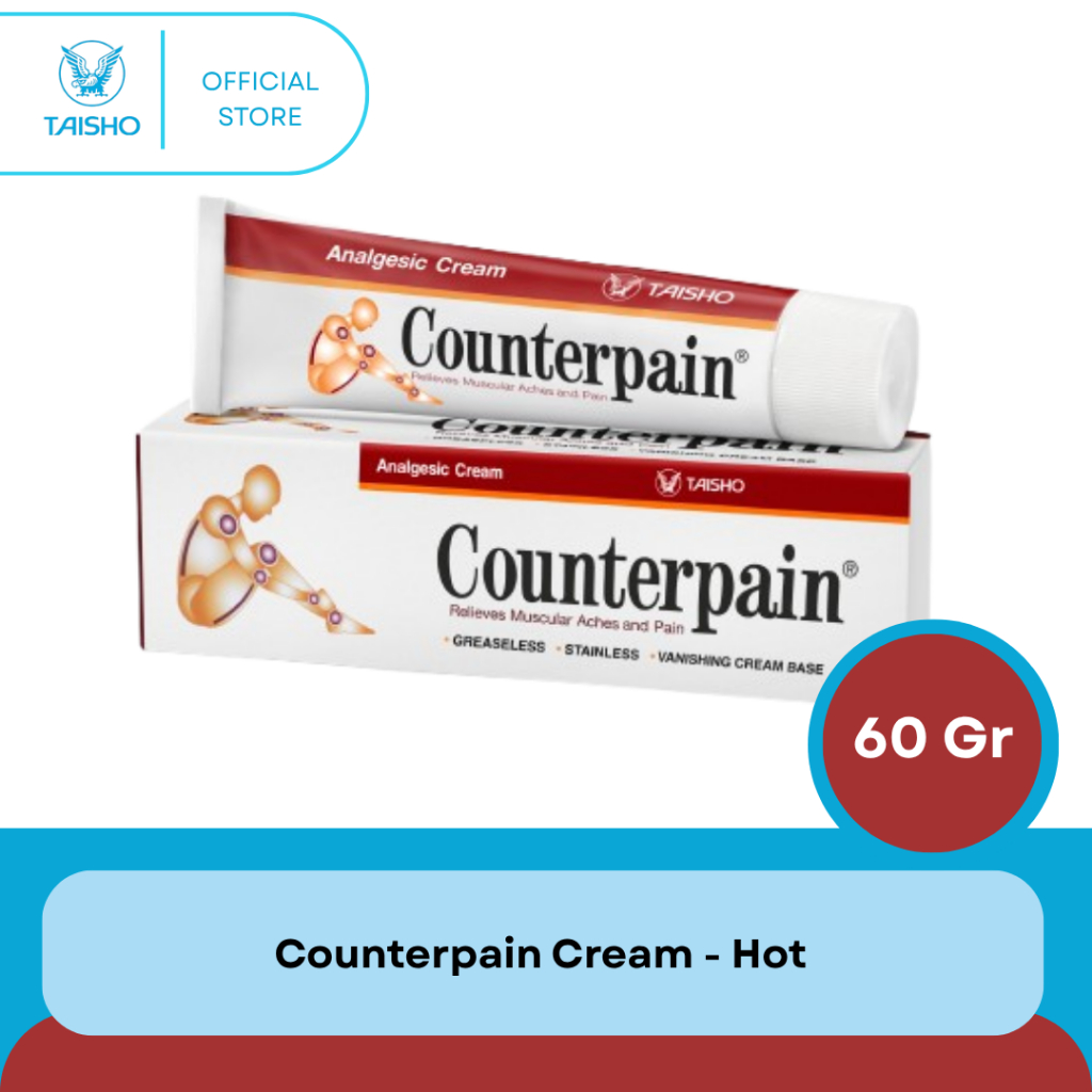 Jual Counterpain Cream Terlengkap & Harga Terbaru Juni 2026 | Shopee ...