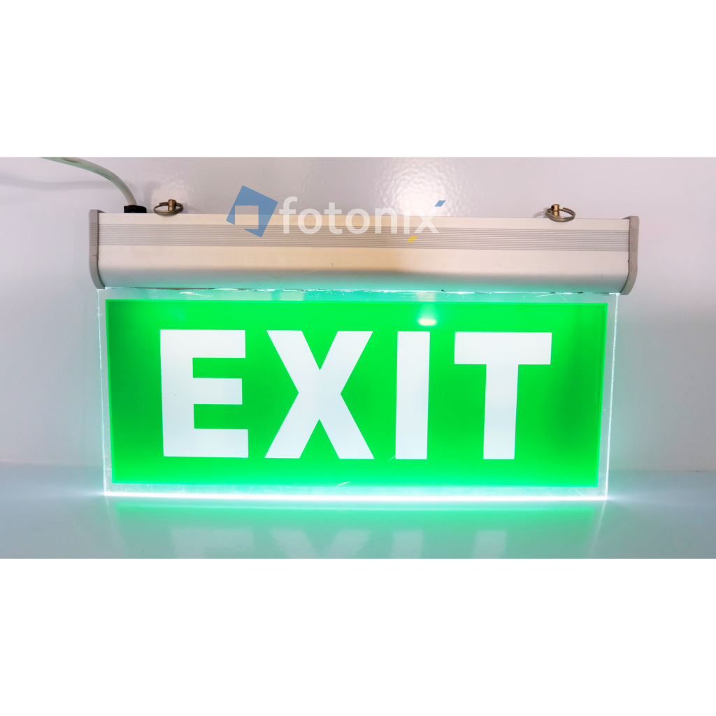 Jual Lampu Emergency Exit / Lampu Darurat Keluar / Lampu Exit LED ...