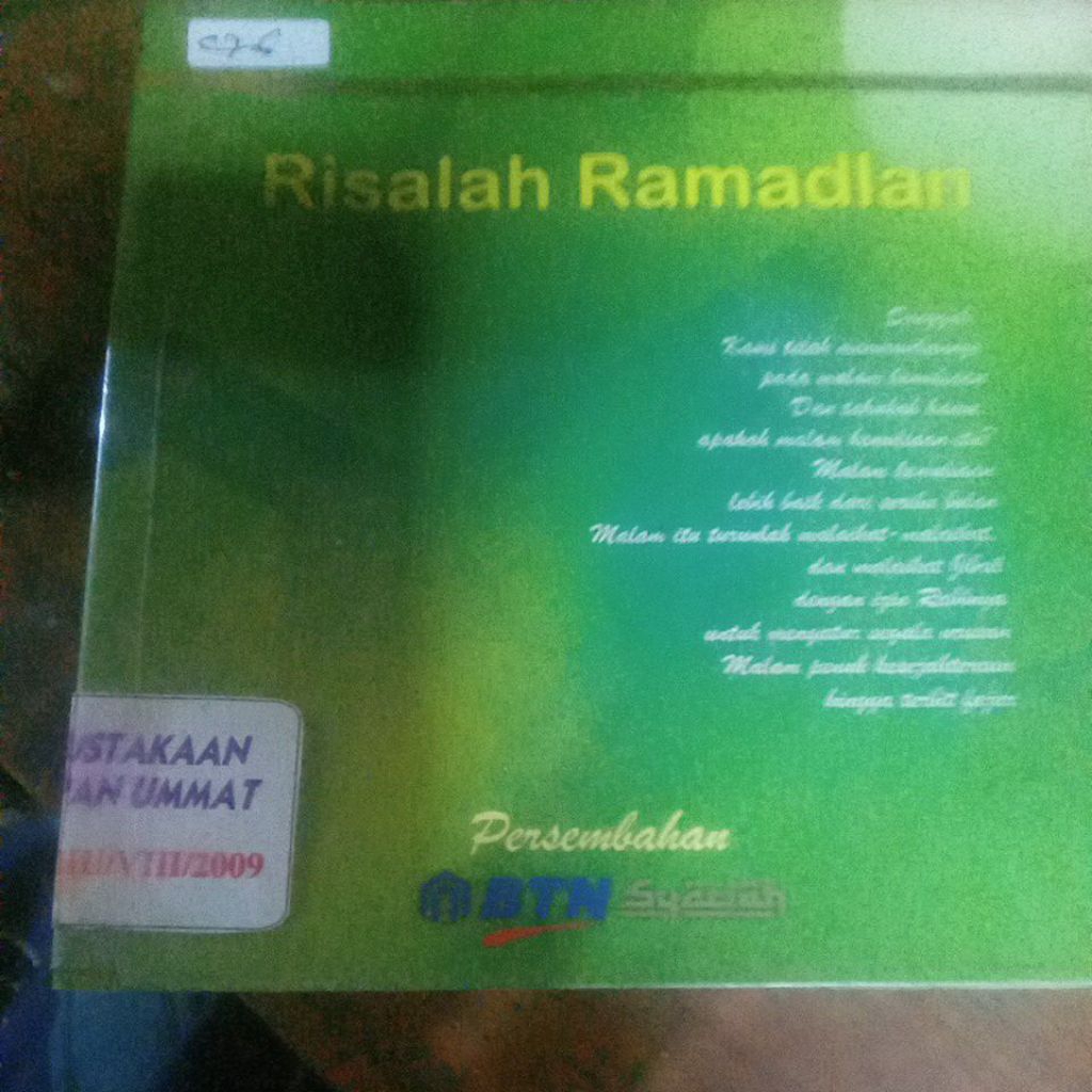 Jual buku RISALAH RAMAHAN C76 | Shopee Indonesia