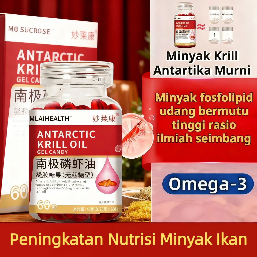 Jual [100% Asli ] Original Import Minyak Krill Antartika/Kapsul ...