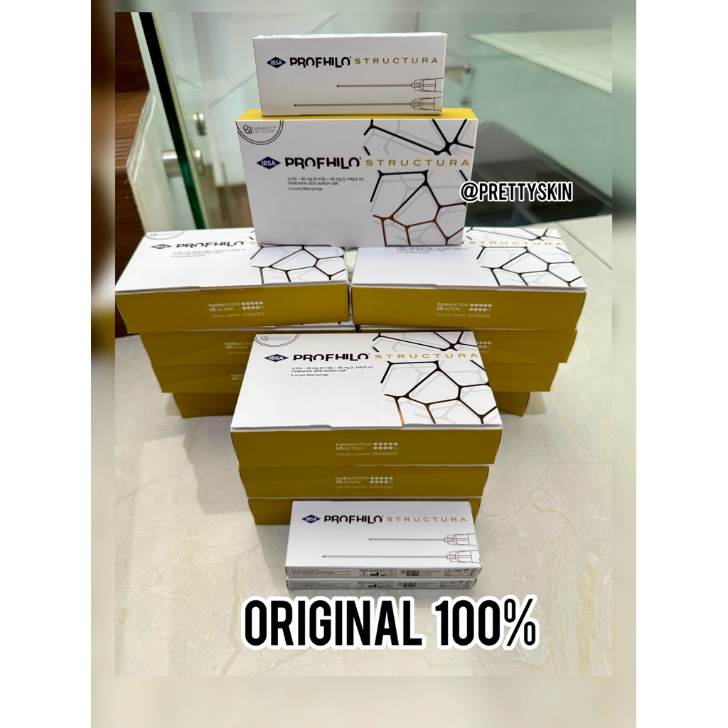 Jual PROFHILO STRUCTURA IBSA Skinbooster Italy 100% Eropa | Shopee ...