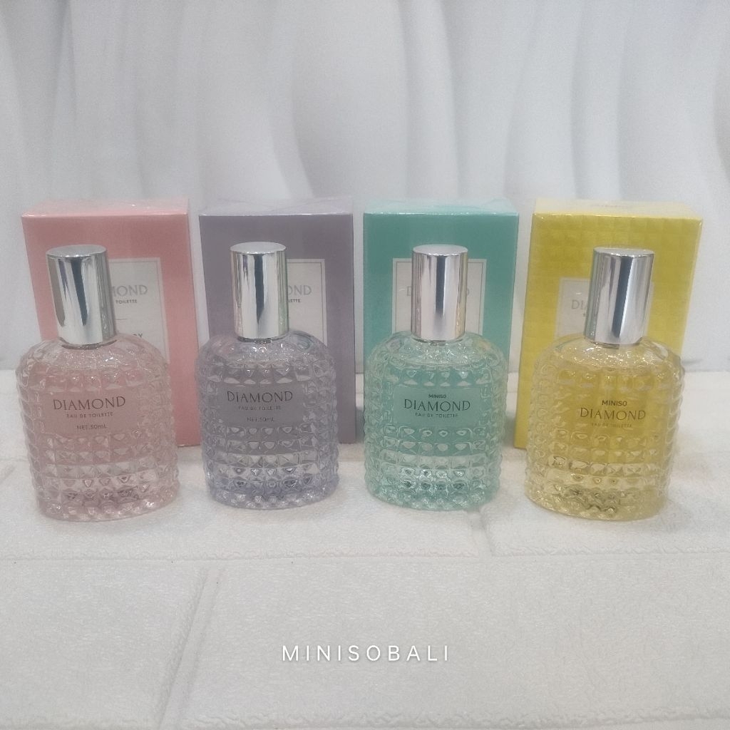 Jual Official BALI MINISO Parfum Wanita Series Diamond Pink Ruby ...